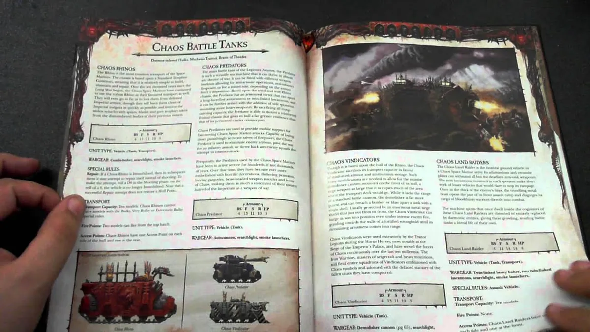Warhammer 40k 6th Edition: Dark Vengeance Special Edition Unboxing ...